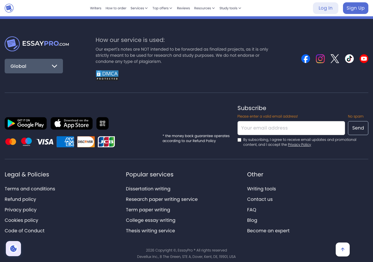 EssayPro Review (2026) — Trust 9.8/10 · Best Essay Services